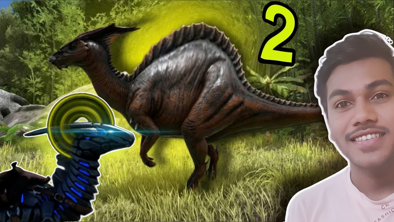 Taming Parasaur in Ark The Island Episode 02 | Ark Mobile - YouTube