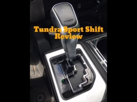 2016 Toyota Tundra Sport Shift Review - YouTube