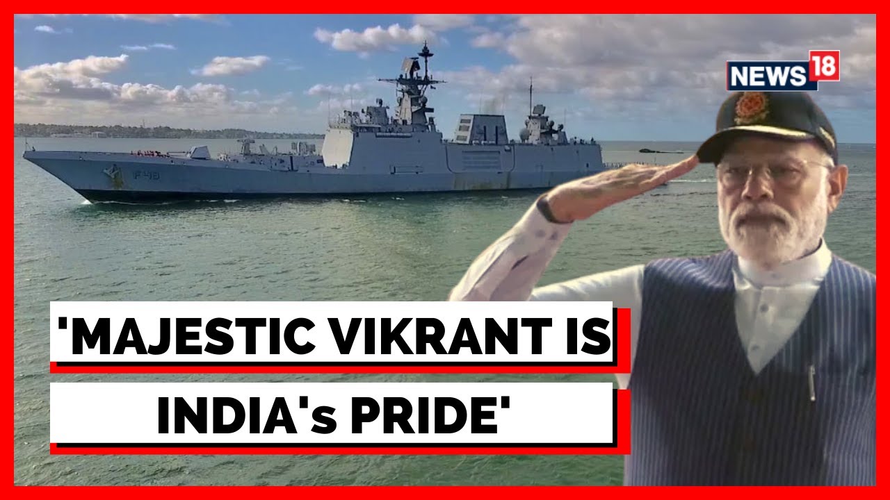 INS Vikrant Latest | PM Modi Speech Today | PM Modi To Commission INS ...