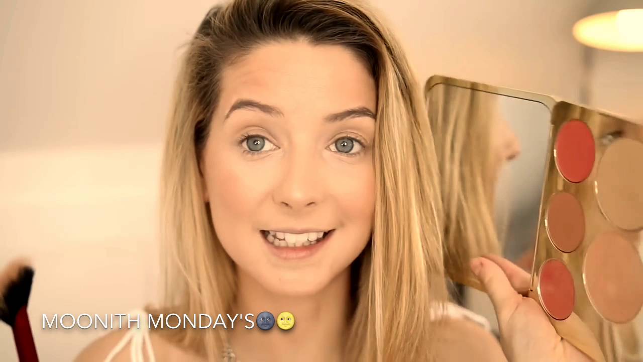 Summer Makeup Look Zoella - YouTube