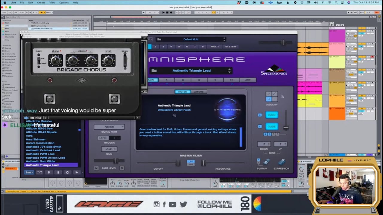 lophiile (working on ideas | join the !discord and send me loops ...