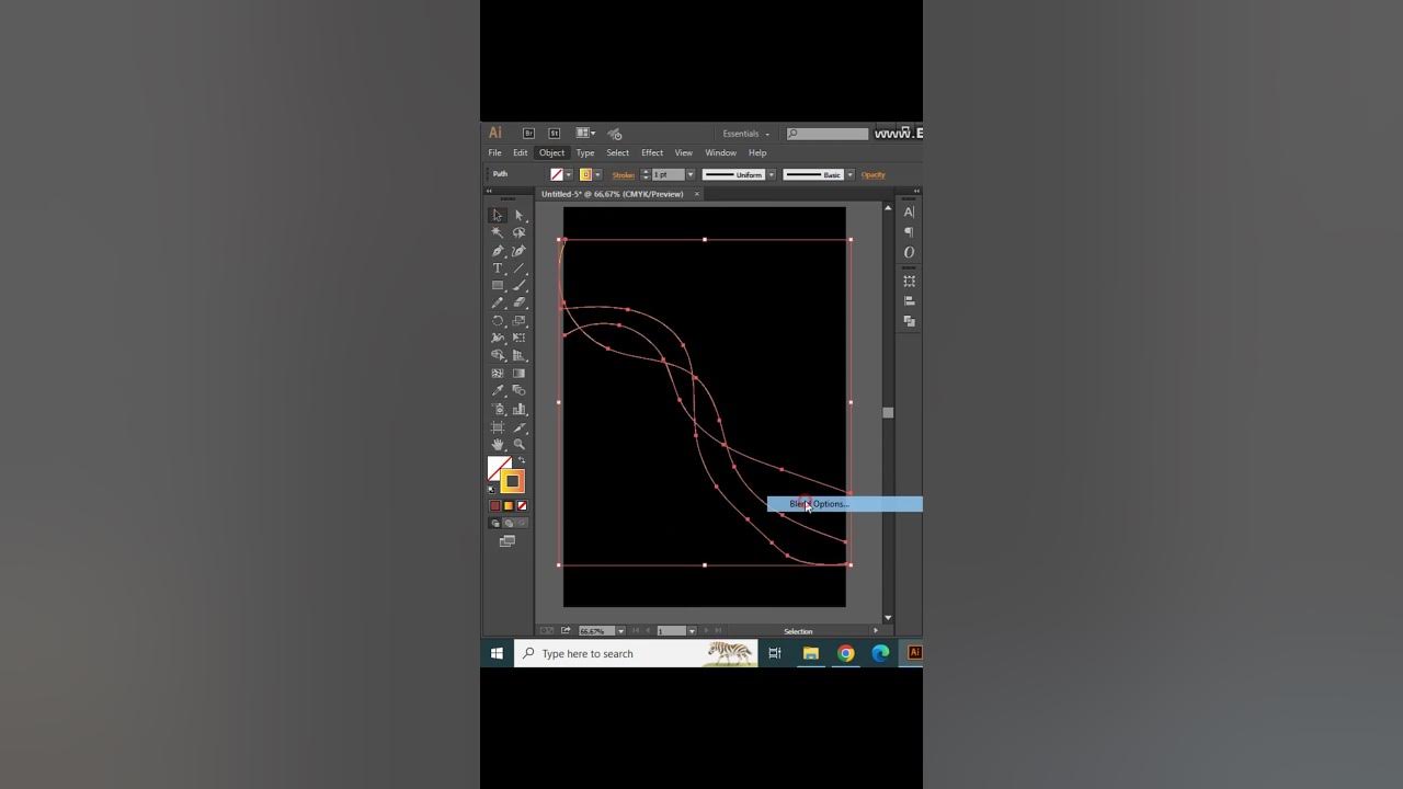 Tutorial Membuat Wavy Lines | Adobe Illustrator - YouTube