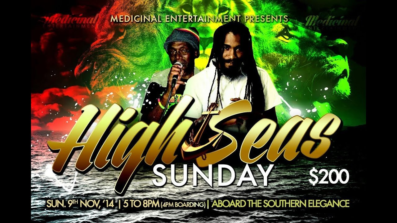 HIGH SEAS ft JAMELODY REGGAE CRUISE NOV 9TH,2014 - YouTube