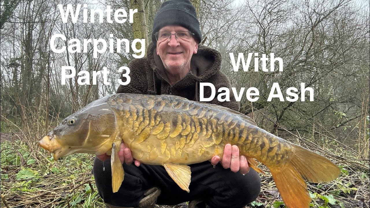 Winter Carping part 3 with Dave Ash. Vlog 17. - YouTube