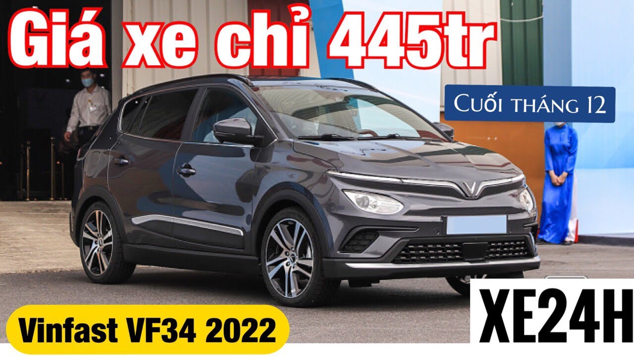 Giá xe Vinfast VF34 2022 chỉ 445tr cuối tháng 12 - YouTube
