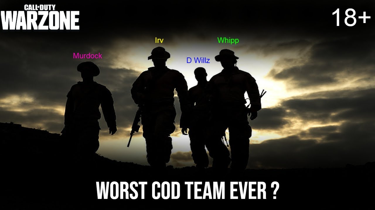 I THINK WE ARE THE WORST COD TEAM EVER. . . . . . . - YouTube