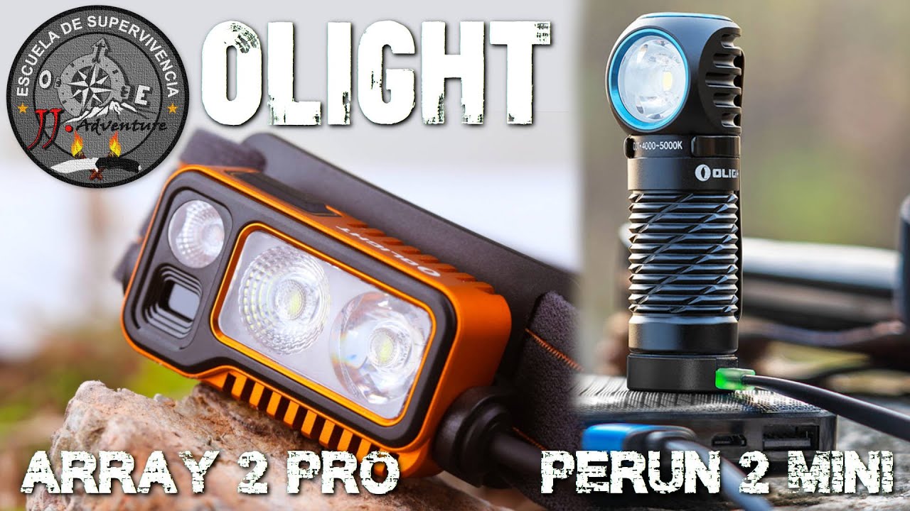 Olight Perun 2 mini | Array 2 Pro | Linternas frontales y EDC ...
