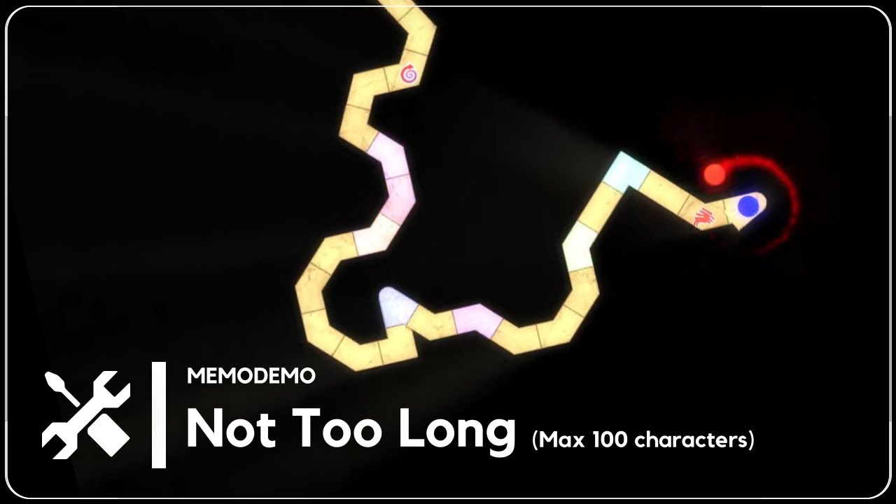 [ADOFAI custom #47] 🥺 / MEMODEMO - Not Too Long (Max 100 characters ...