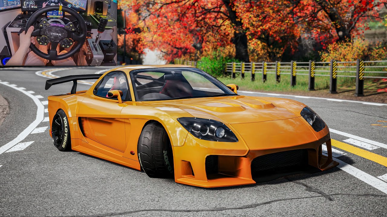 Han's Mazda RX7 Customization and Gameplay - CarX Street | Moza R16 ...