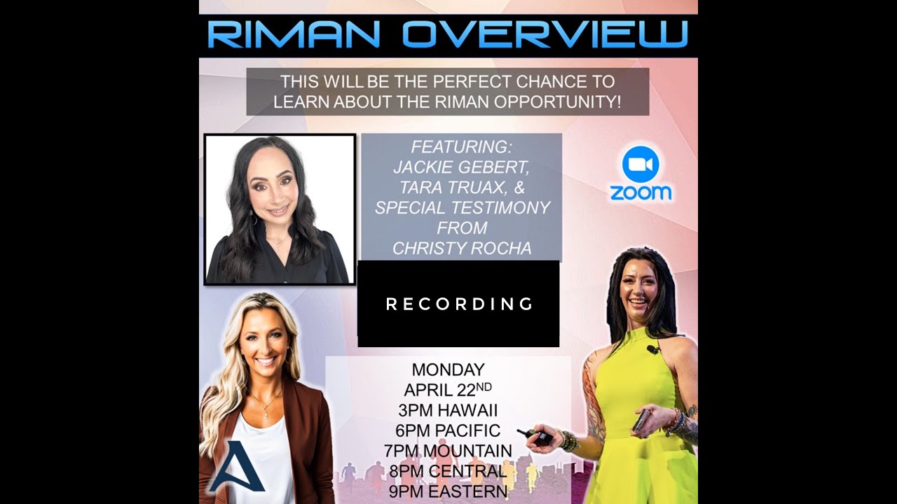 Exploring Riman 4/22/24 With Director Tara Truax, Team Leader Jackie ...