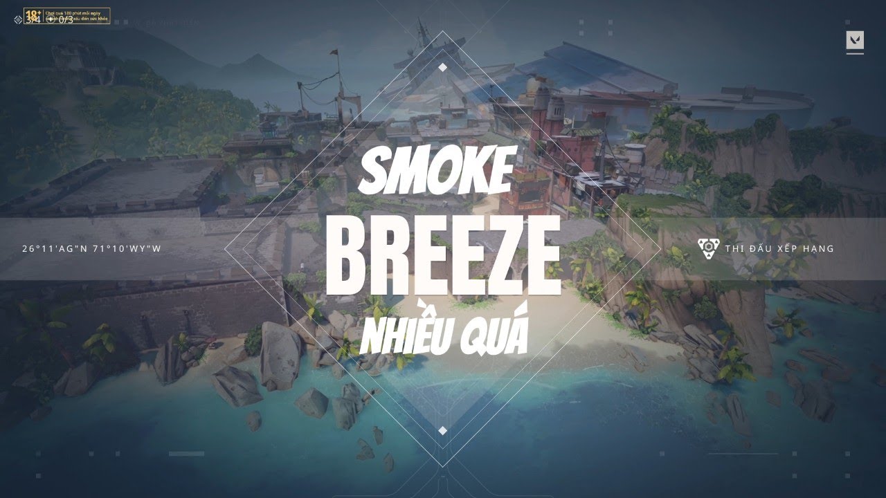 VALORANT : (Full Match) Breeze Nhiều Smoke Thế - YouTube