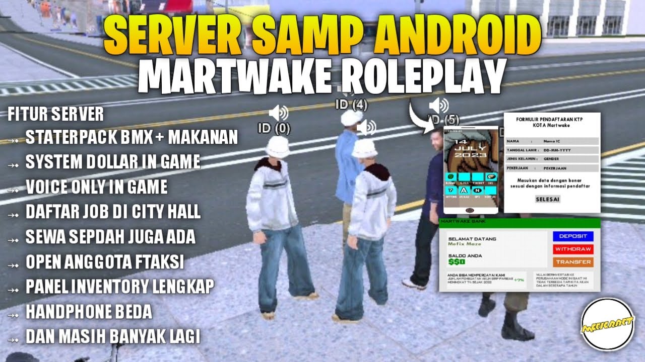 SERVER SAMP ANDROID VOICE ONLY WARTWAKE ROLEPLAY || GTA SAMP INDONESIA ...