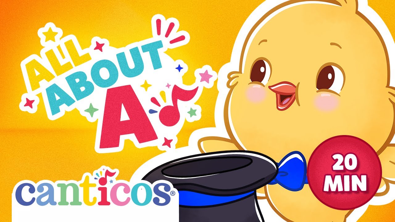 Canticos 🐥 | All About A ️ | Bilingual songs 💪🏽 | Phonics👂🏽 | Preschool ...