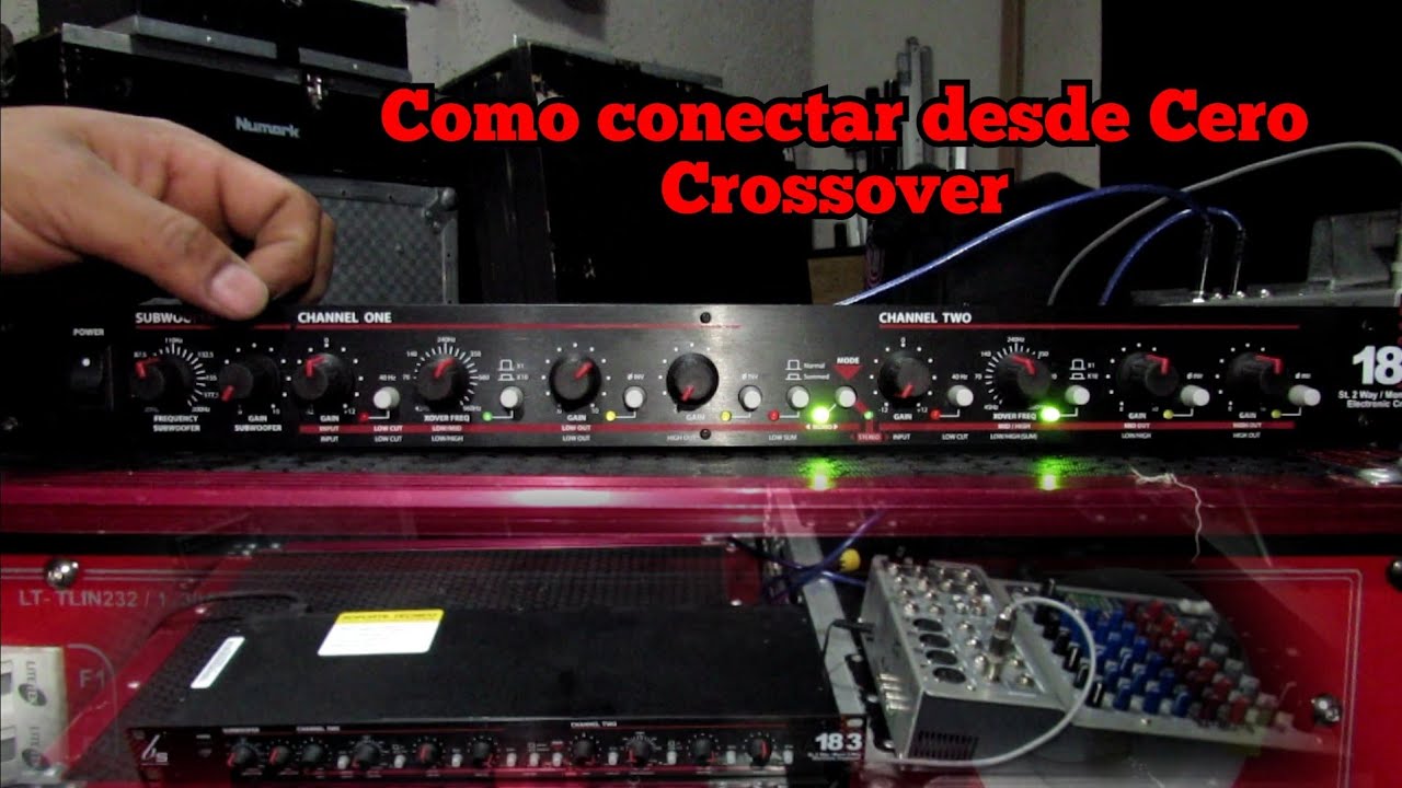 Como conectar un crossover a 2 y 4 vías [Backstage BS183] - YouTube