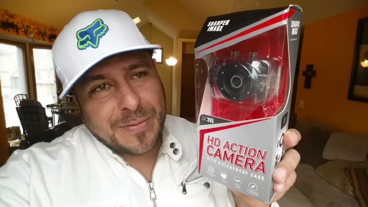 Sharper Image HD Action Camera Waterproof - Unboxing - YouTube