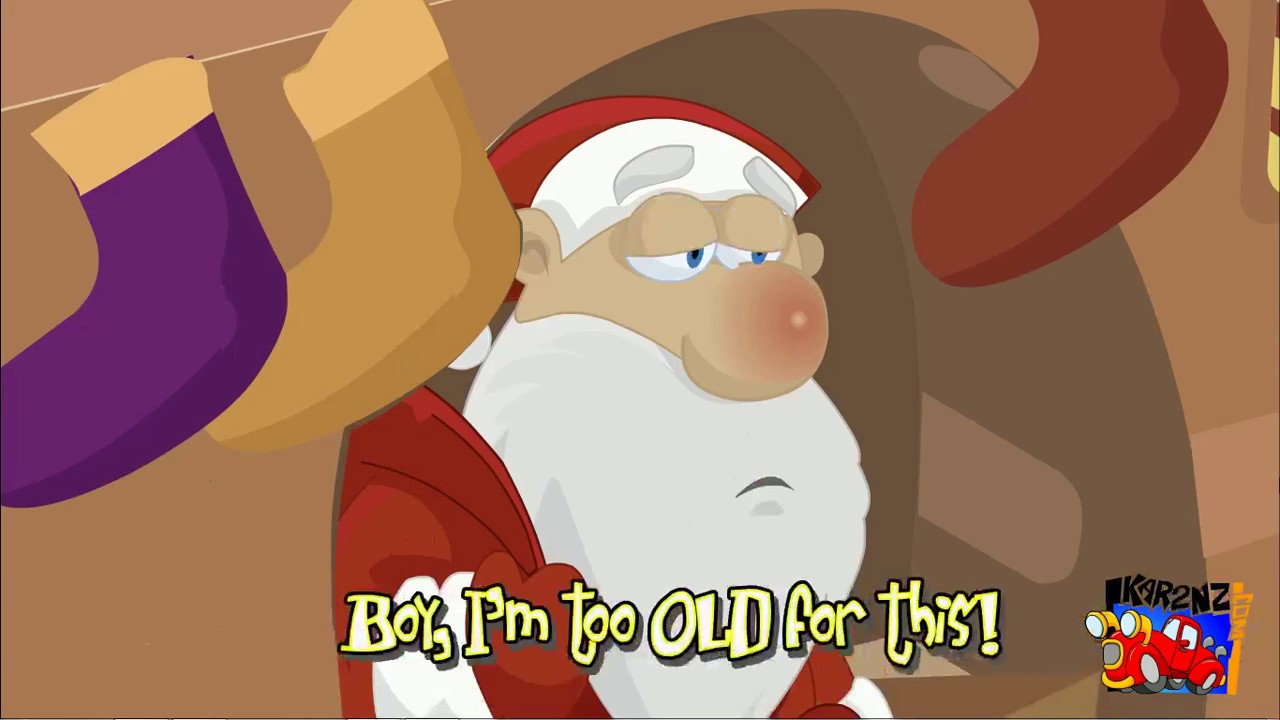 Funny Santa Christmas cartoon animation video for kids - Merry ...