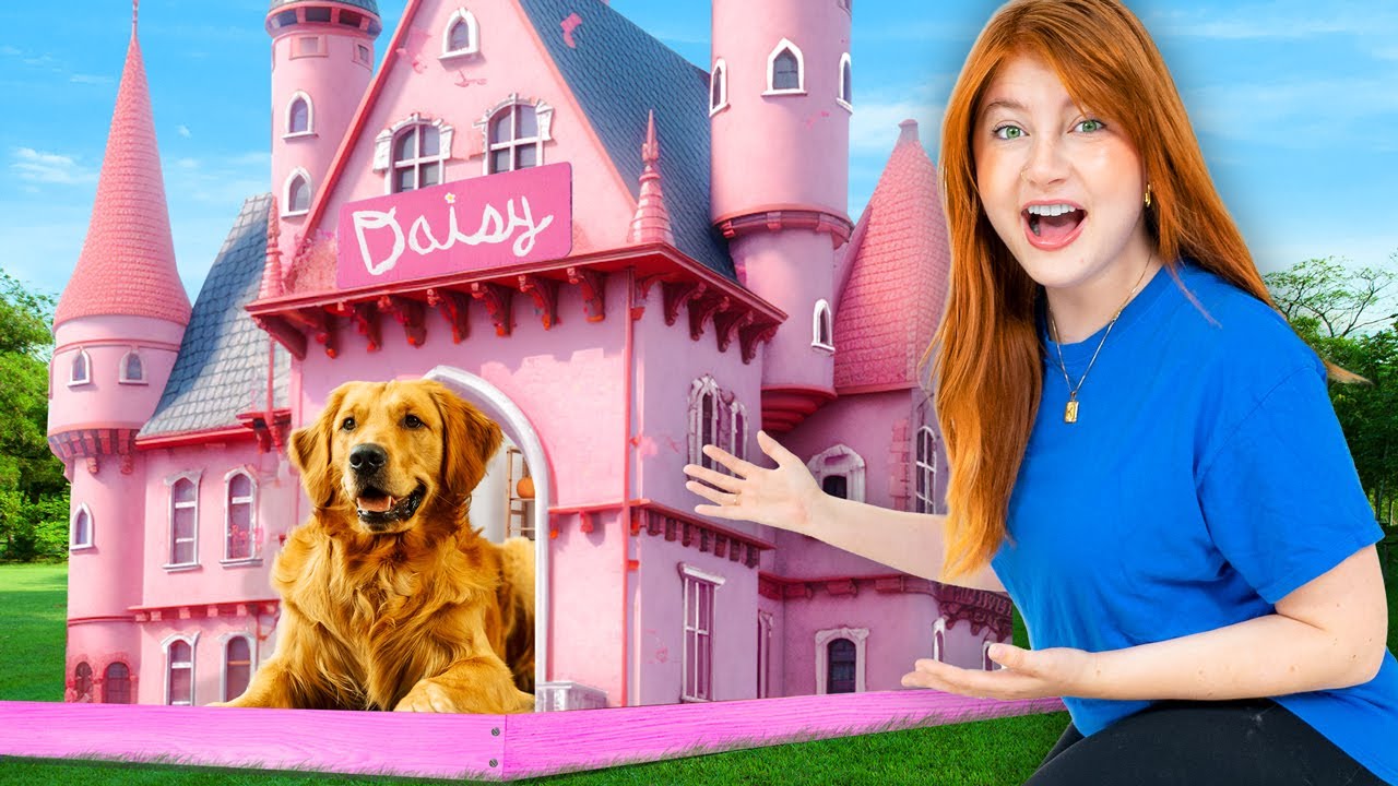 I BUILT My DOG Her DREAM House! - YouTube
