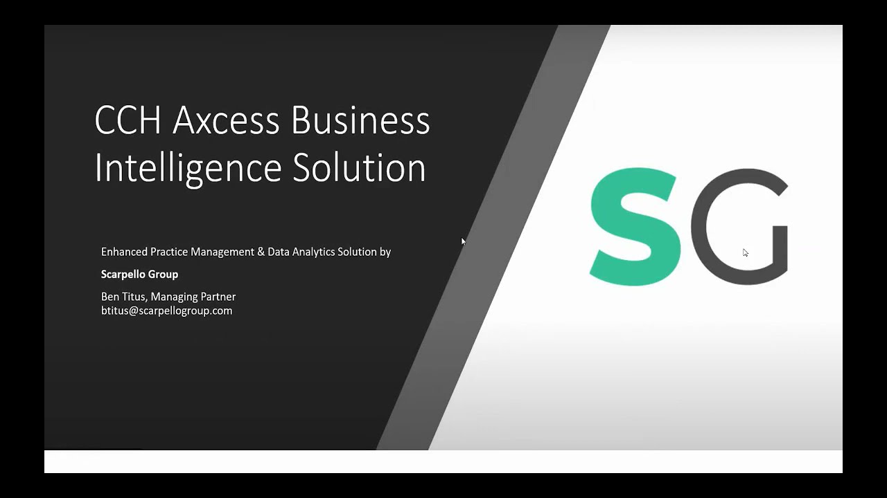 Updated CCH Axcess (TM) Demo - YouTube