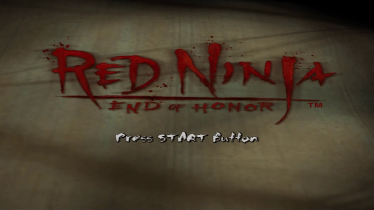 Red Ninja: End of Honor - [ Playstation 2 ] - Intro & Gameplay - YouTube