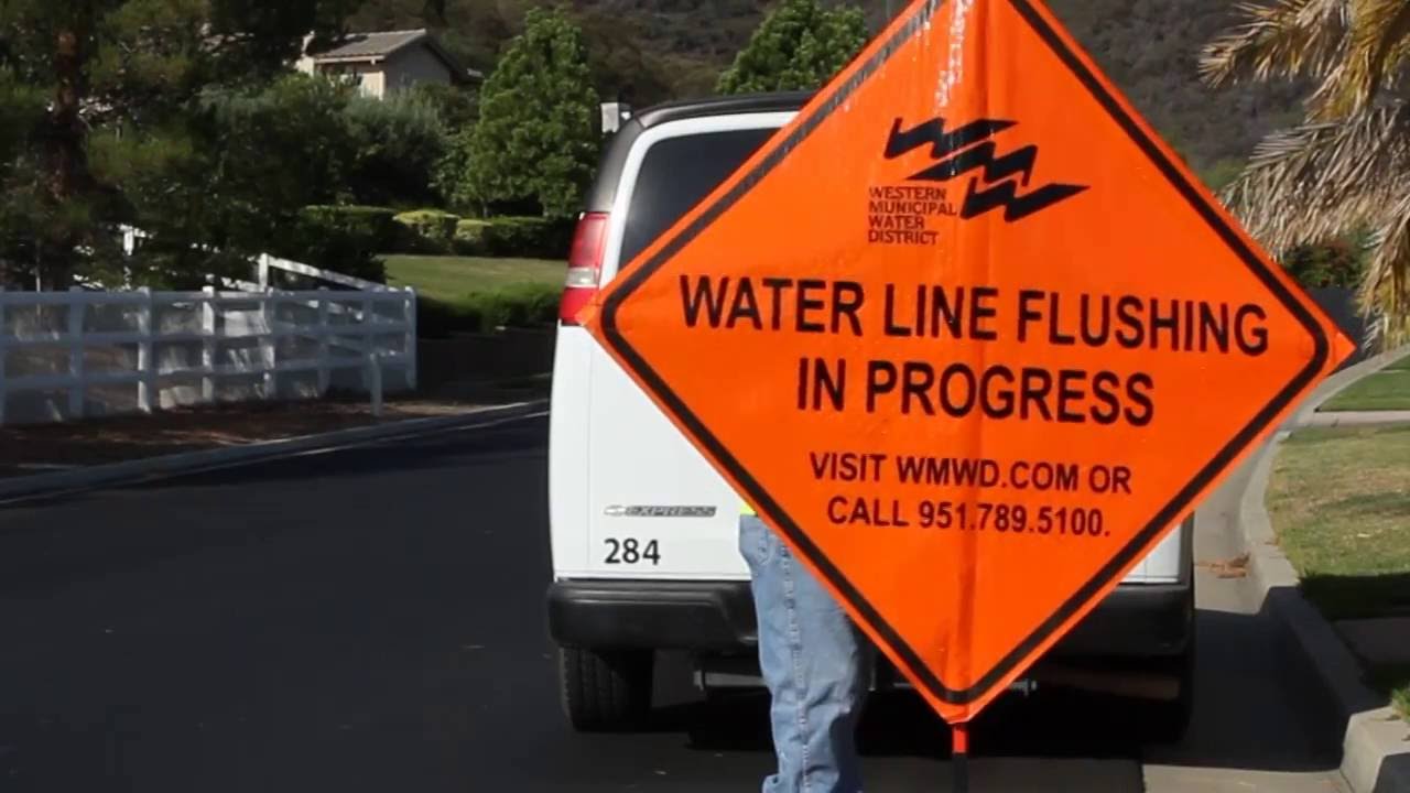 Western Water System Flushing Program - YouTube