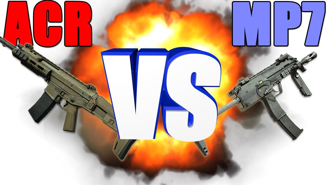 MW3: "ACR vs MP7" King of Guns? (Modern Warfare 3 Tutorial Breakdown ...