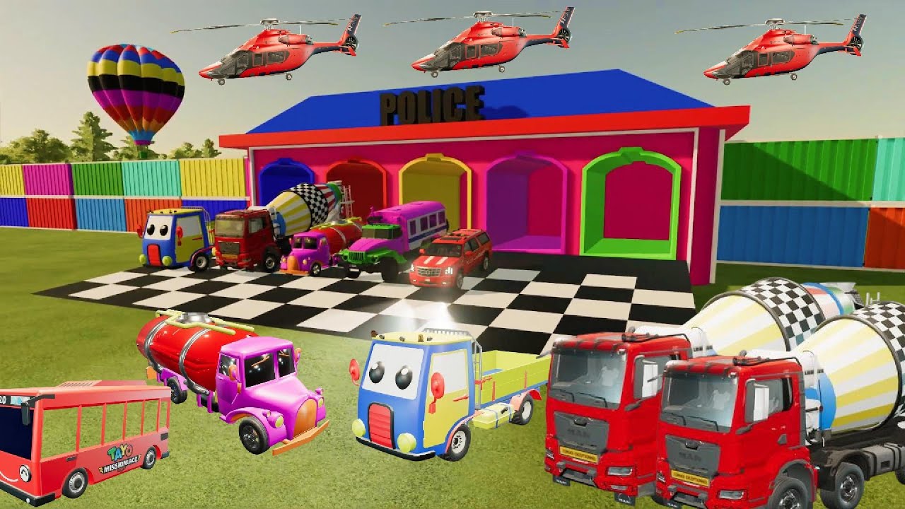 TRANSPORTING MIXER TRUCK, CEMENT TRUCK & ROLLER COMPACTOR WITH TRUCK TO ...