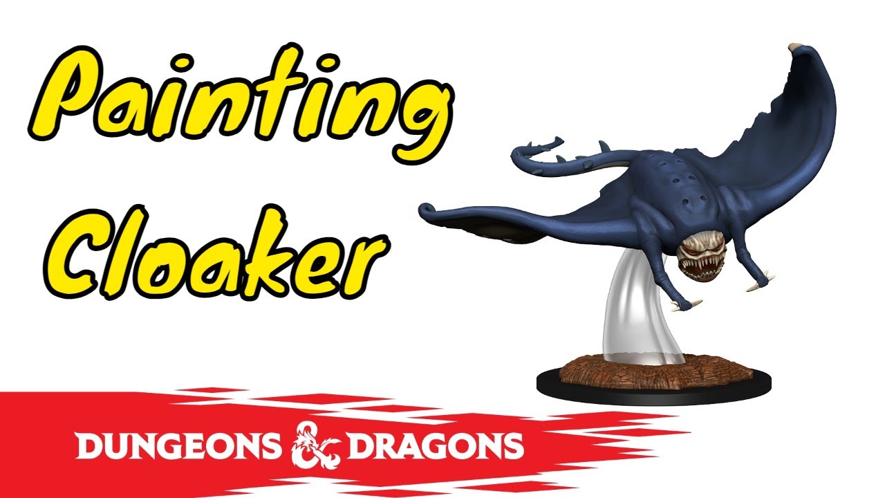 Painting Cloaker Miniature (Nolzur's) D&D Chat part 1 🔴LIVE - YouTube