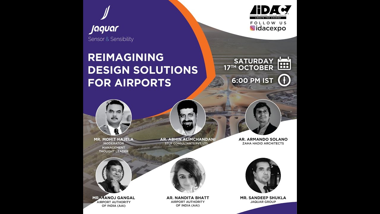 iDAC Webinar | REIMAGINING DESIGN SOLUTIONS FOR AIRPORTS - YouTube