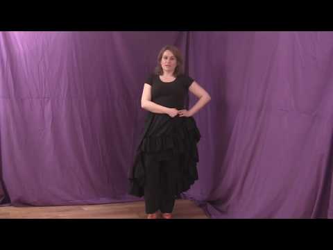 How to do flamenco footwork (flamenco dance lesson)