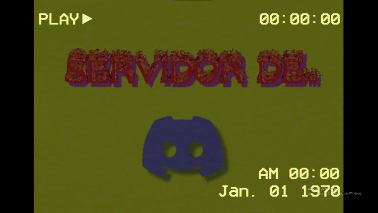 Tráiler VHS del servidor de discord. (Link en la descripción) - YouTube