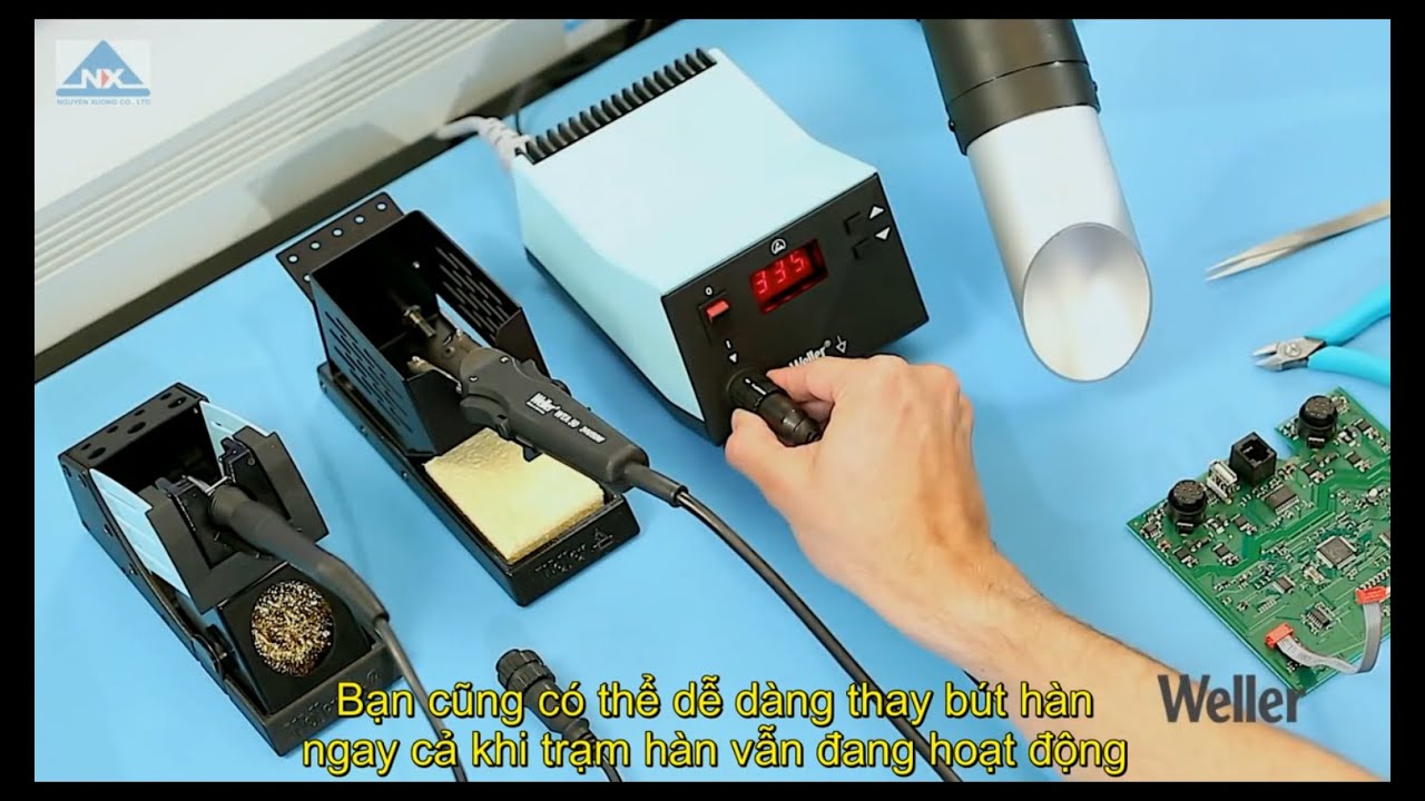 Weller WSD 81i - Bộ máy hàn Weller WSD 81i 95W Power - Đại lý Weller ...