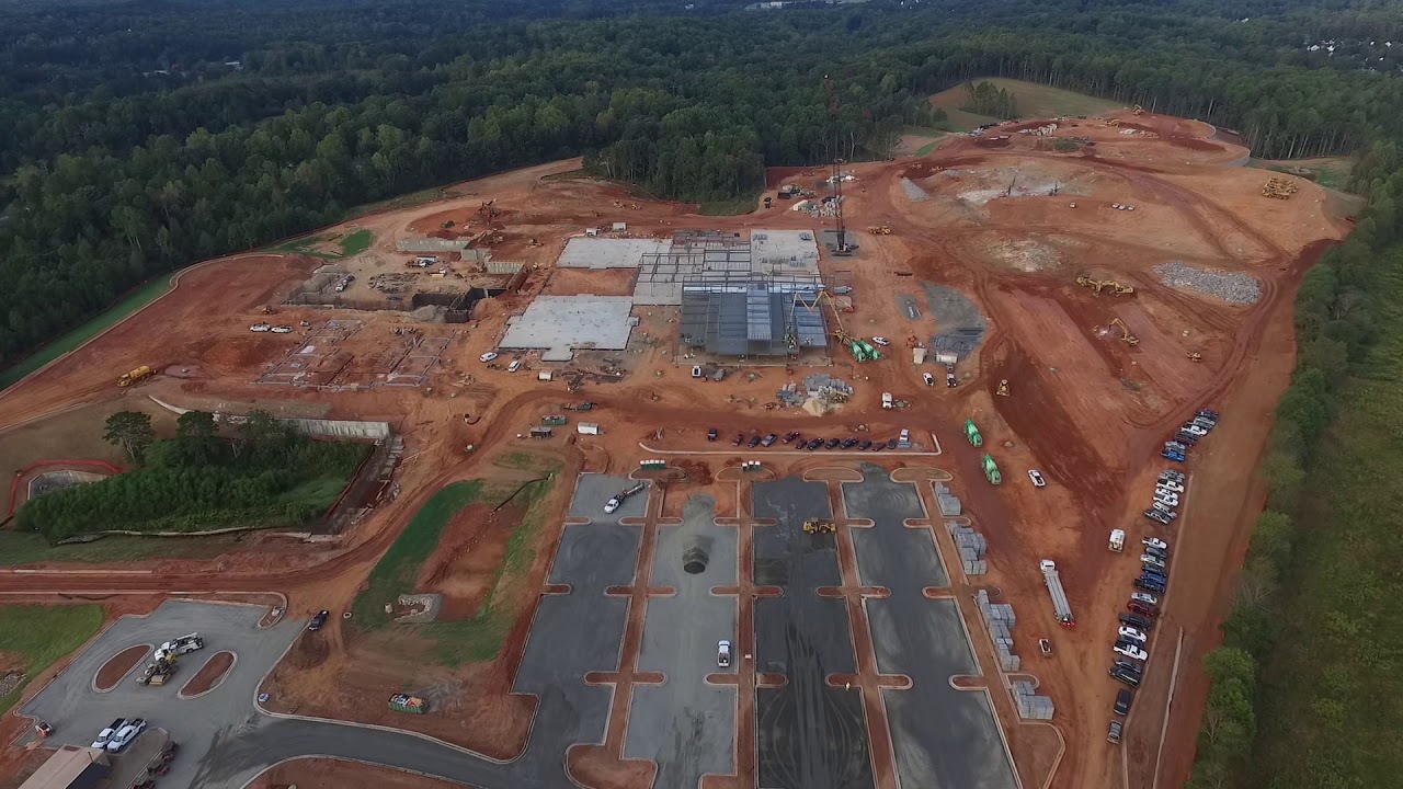 Ernst Concrete Carroll Daniels East Forsyth High School 091719v - YouTube