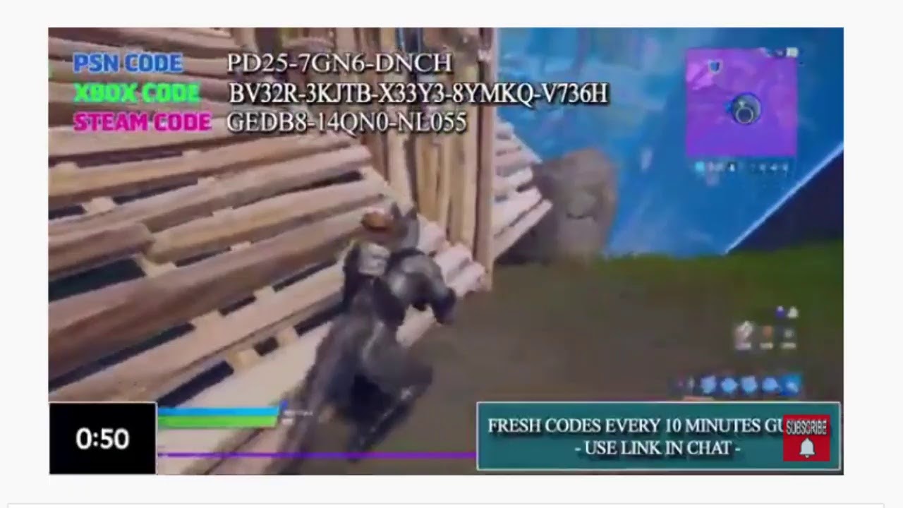 FORTNITE FREE V-BUCK CODES!!!!!!!! - YouTube
