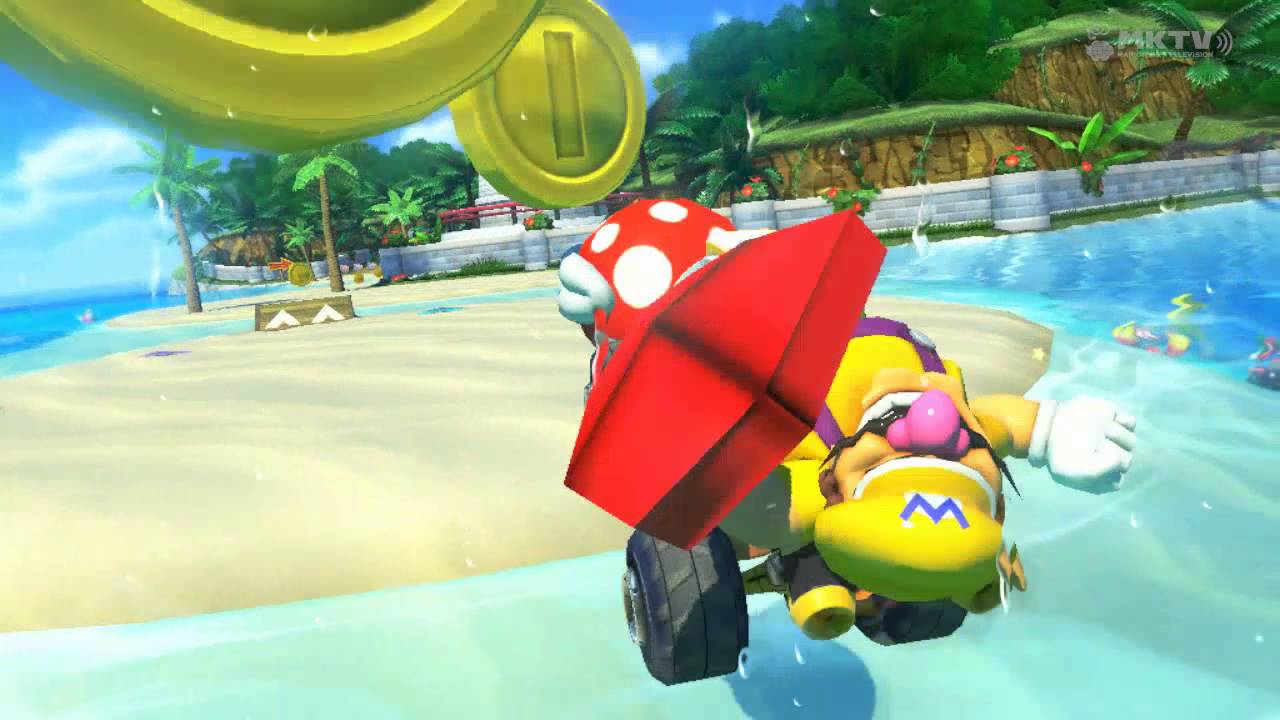 Wii U - Mario Kart 8 - (DS) Cheep Cheep Beach - YouTube