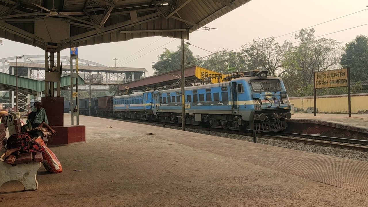 Goods Train Of India 🚂60🚂 bogi At Goods 🚂 - YouTube