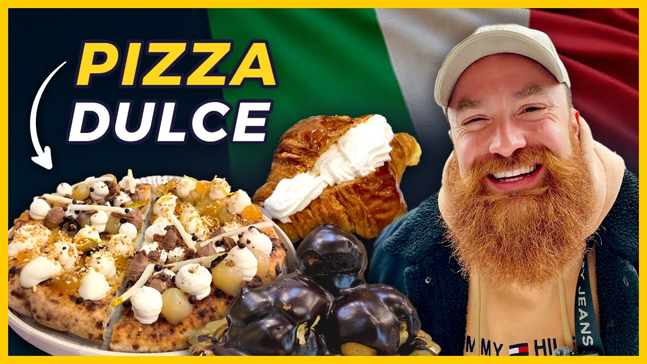 La MEJOR PIZZA DULCE, el MEJOR HELADO y los MEJORES POSTRES de Roma ...