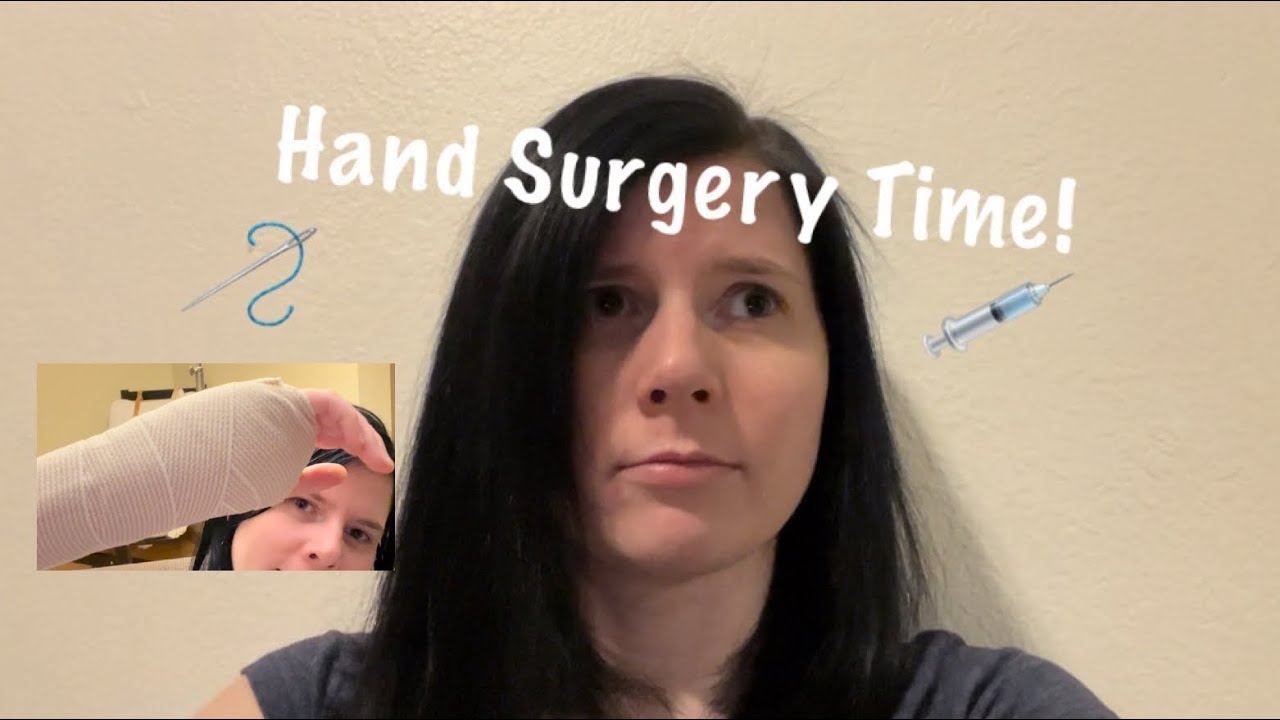 My Bony/Carpal Boss Hand Surgery Experience | See The Wound - YouTube