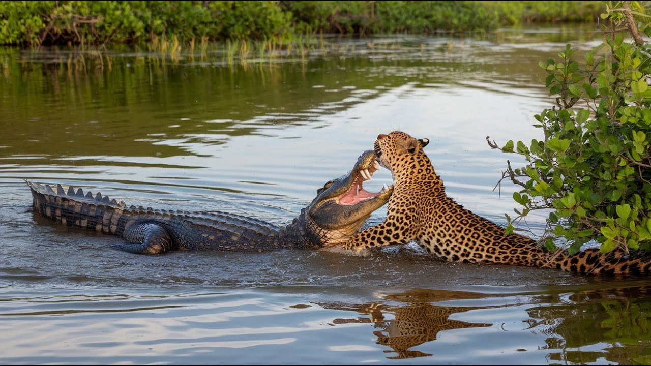 Top 10 Crocodile Attacks on Animals (Giraffe, Elephant, Wild Dogs ...