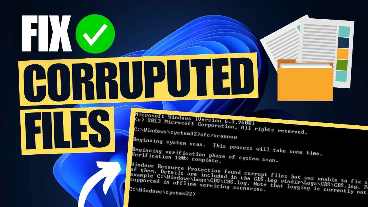 How To Fix Corrupted Files in Windows 11 - YouTube