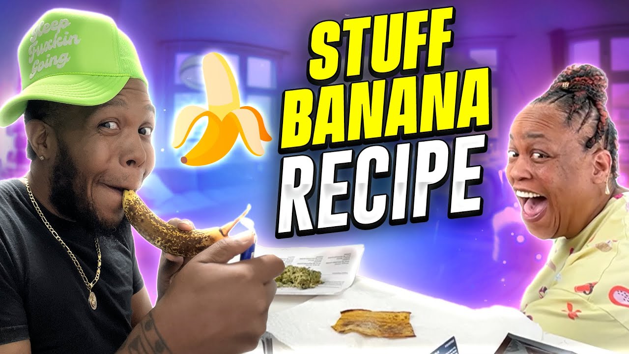 HOW TO STUFF A BANANA | STUFF BANANA RECIPE - YouTube