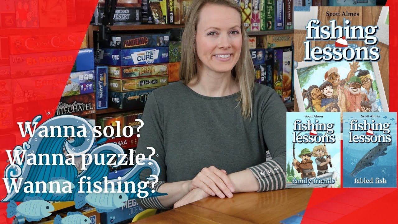 FISHING LESSONS | A Solo Puzzle Card Game Brief Run Through - YouTube