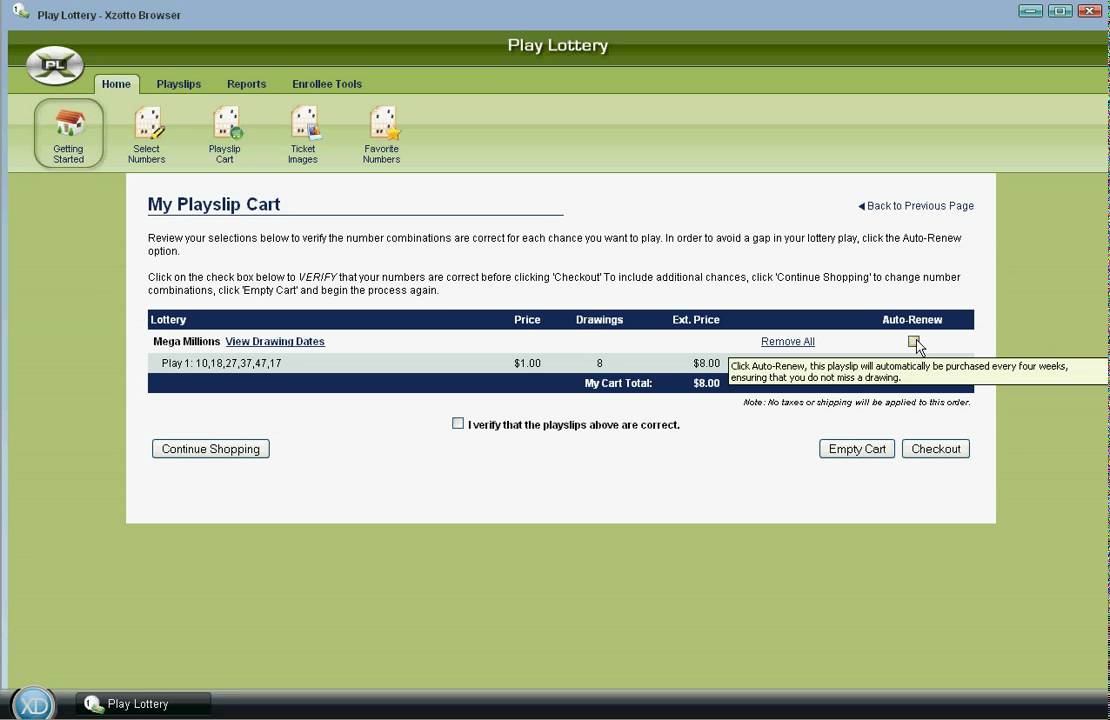 How To_play the lottery from your computer - YouTube