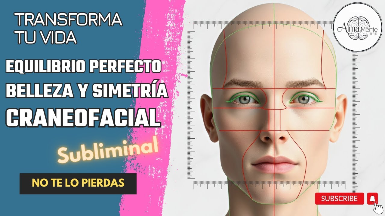 Cráneo y Rostro Simétricos y Perfectos con este Subliminal 🥇 - YouTube