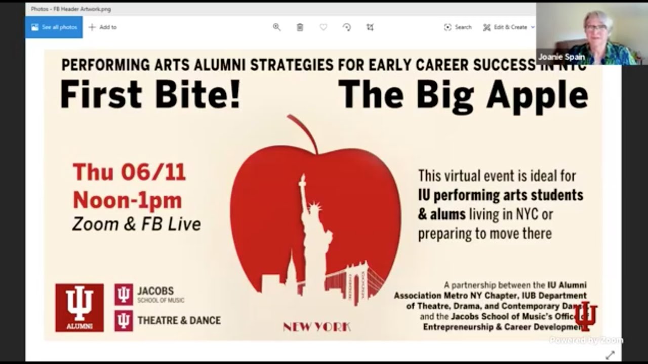 THE BIG APPLE - Performing Arts Alumni Strategies for Early Career ...