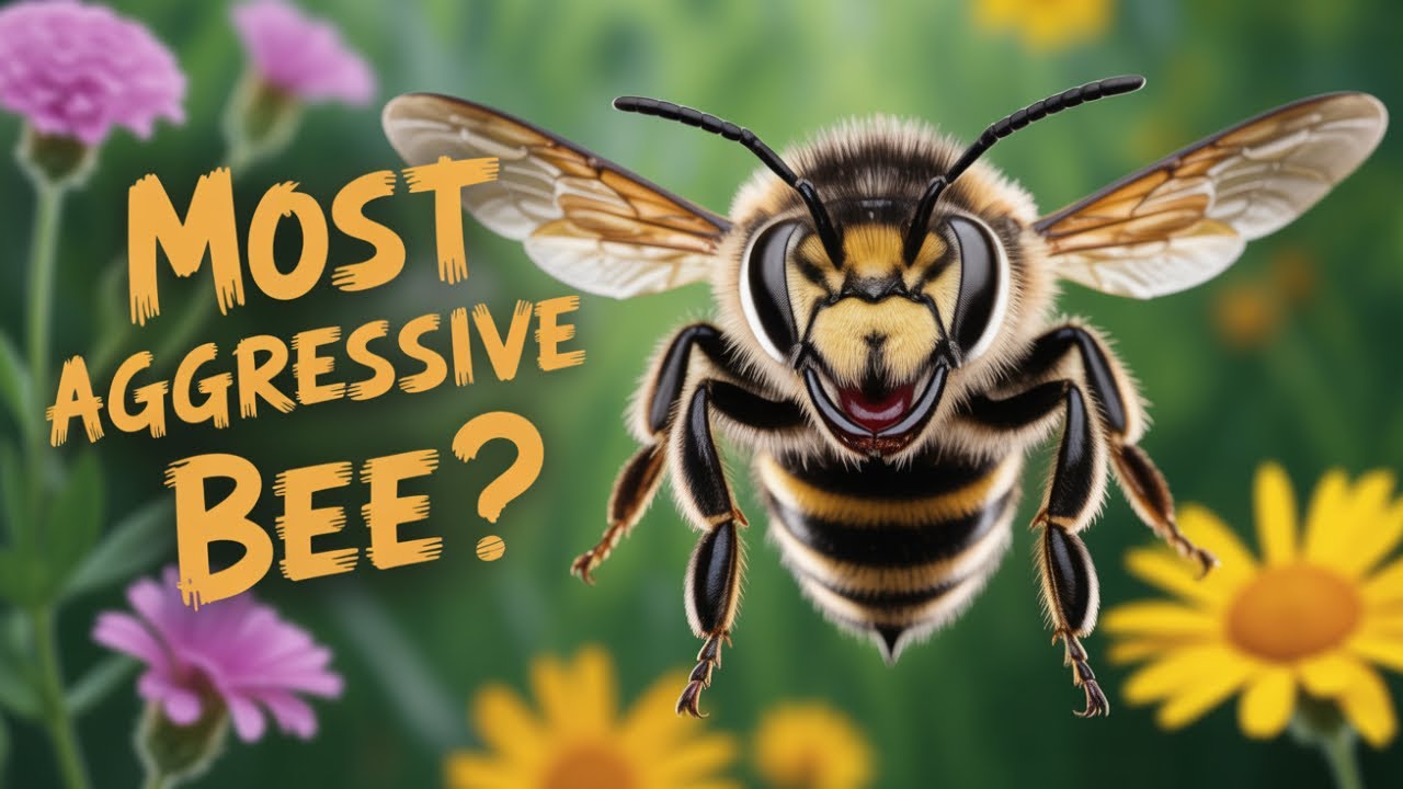 What's the MOST AGGRESSIVE Bee Species? - YouTube