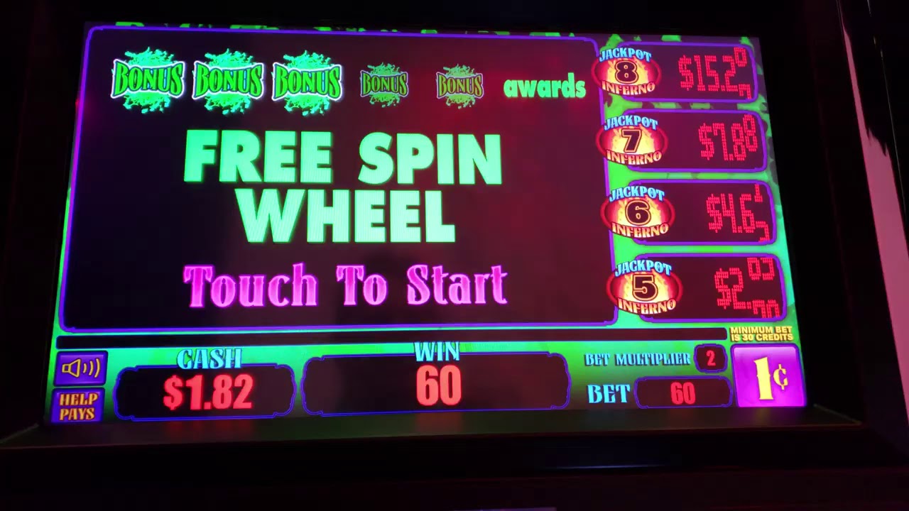 Jackpot Inferno Slot Machine Live Play Slots at Winstar Casino Oklahoma ...