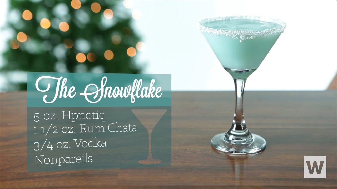 Snowflake Cocktail - YouTube