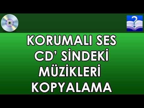 Korumalı Ses CD' sindeki Müzikleri Kopyalamak - YouTube