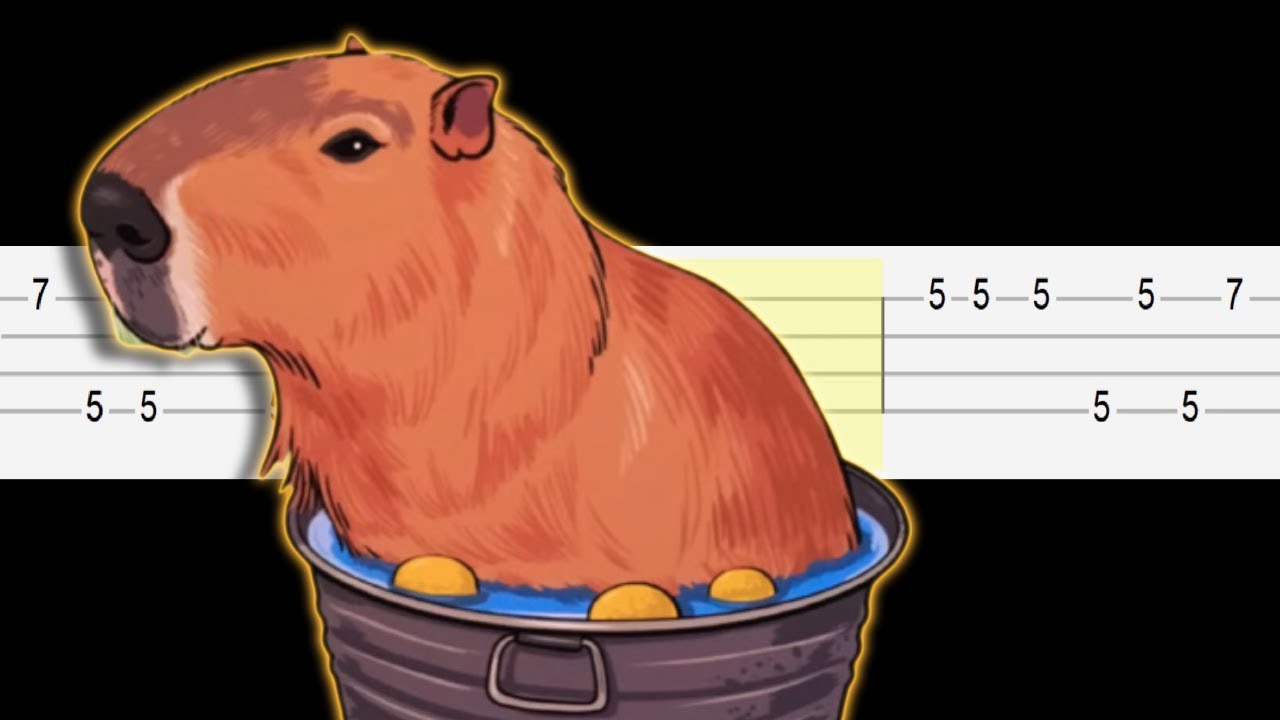 Kapybara Tik Tok Song (Easy Ukulele Tabs Tutorial) - YouTube