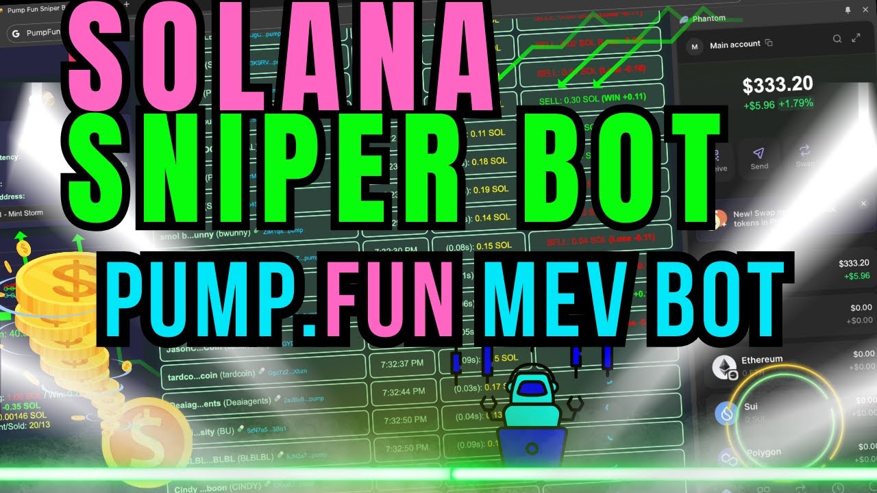 Solana MEV Bot Setup | Using Pump Fun Sniper Bot Fast | Solana Sniper Bot Overview - YouTube